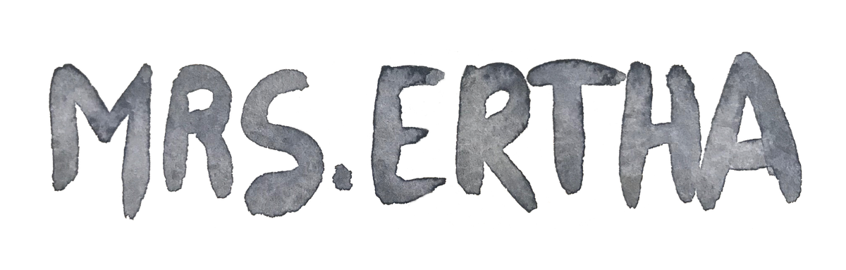 Mrs Ertha – and the kids.